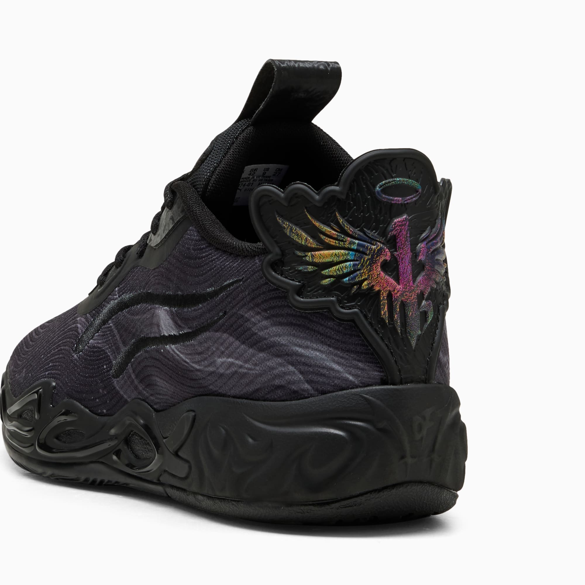 Chaussure de basket-ball Puma MB.04 Team LaMelo Ball noire – Burned